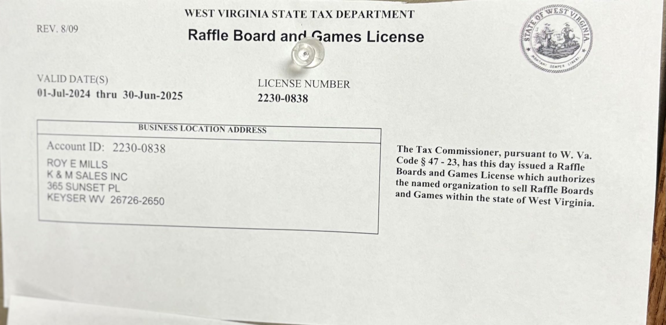 K&M Sales | Pull Tabs, Tip Jars, And More!